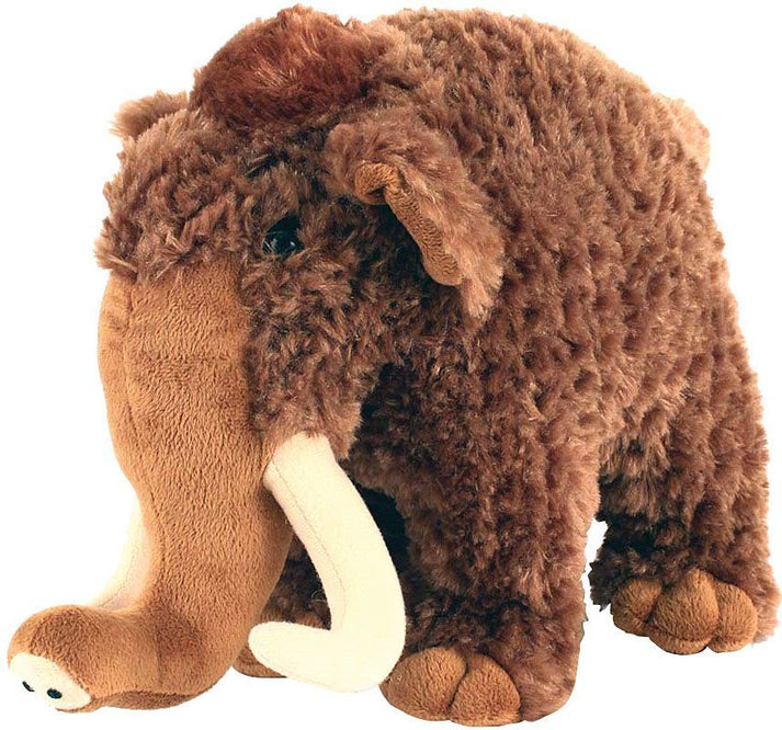 9" Woolly Mammoth Plush – Soft Prehistoric Toy with Educational QR Code ...