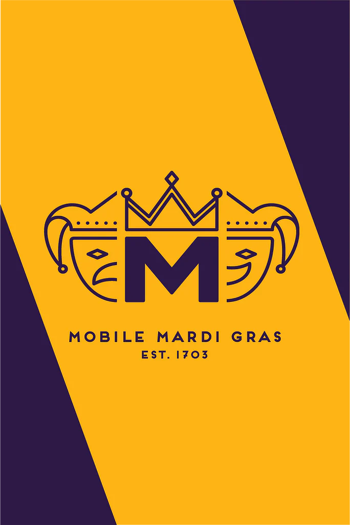 Official Mobile Mardi Gras Flag | Original Mardi Gras Outdoor Flag ...